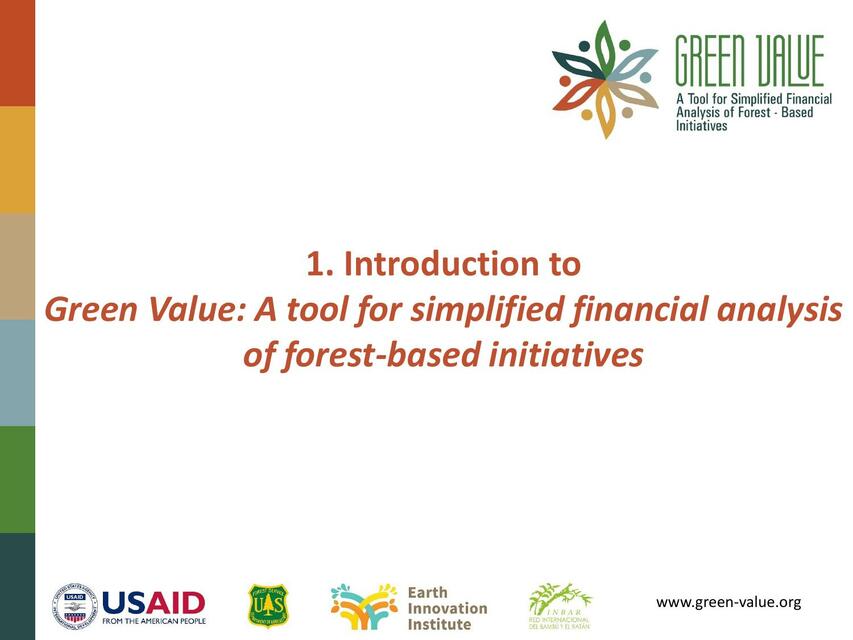PROGRAMA GREEN VALUE | Evelyn Montes Valdez | uDocz