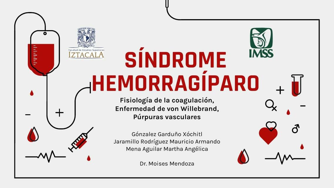 Síndrome hemorrágico | Angélica Mena | uDocz