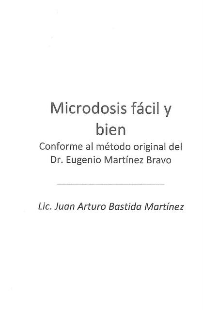 Microdosis fácil y bien | Rubi Reyes | uDocz