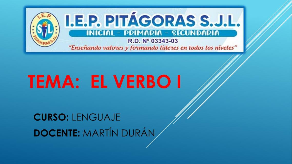 El Verbo I | Lalí | uDocz