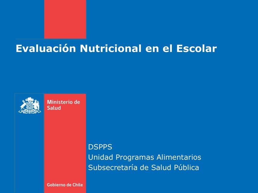 Evaluación nutricional en el escolar | Dany Marín R. | uDocz