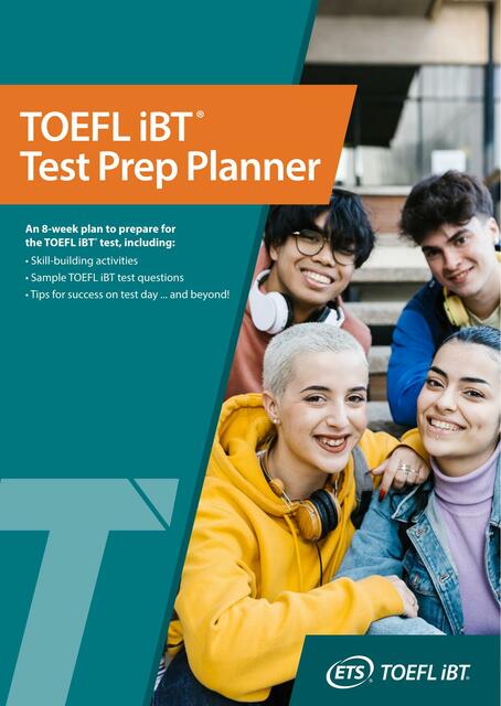 TOEFL iBT student test prep planner | B.M | uDocz