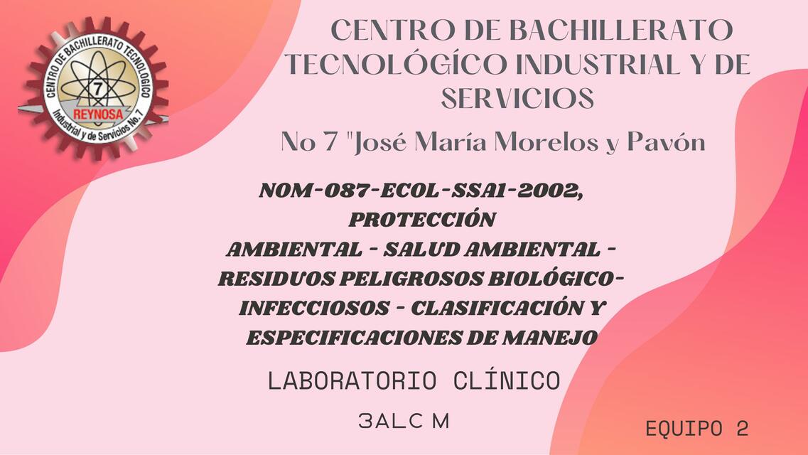 Flashcards de Nom-087-ECOL-SSA1-2002 | Por Armando Bautista | uDocz