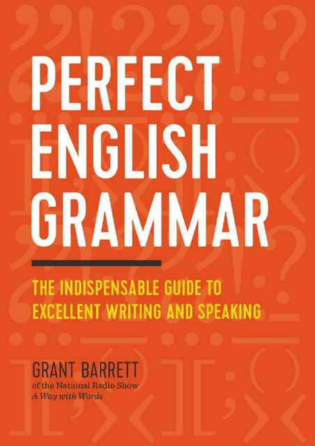 Perfect English Grammar: Indispensable Guide | B.M | uDocz