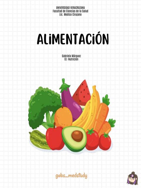 Alimentación Nutrición | gabs_medstudy | uDocz