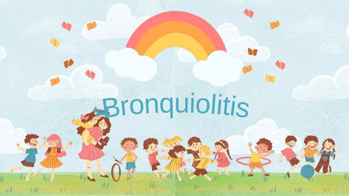 Bronquiolitis | M Rivera | uDocz