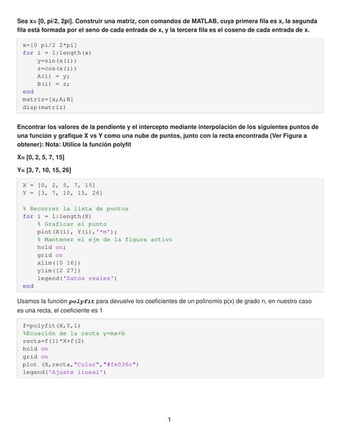 Taller introducción a MATLAB | Laura María | uDocz