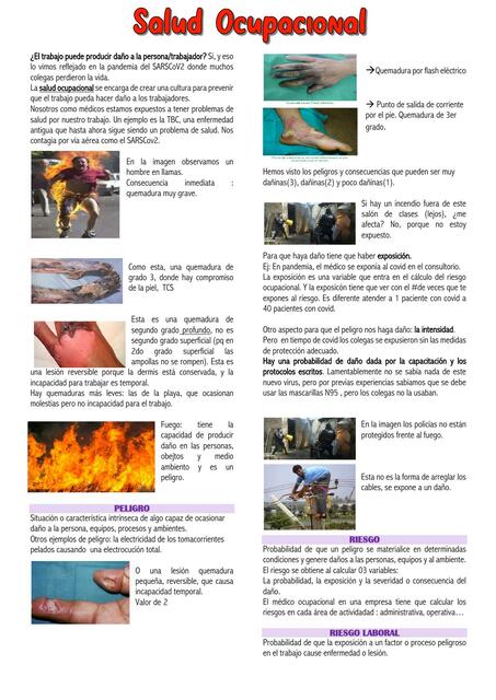 Salud ocupacional | Monica Cochachin | uDocz