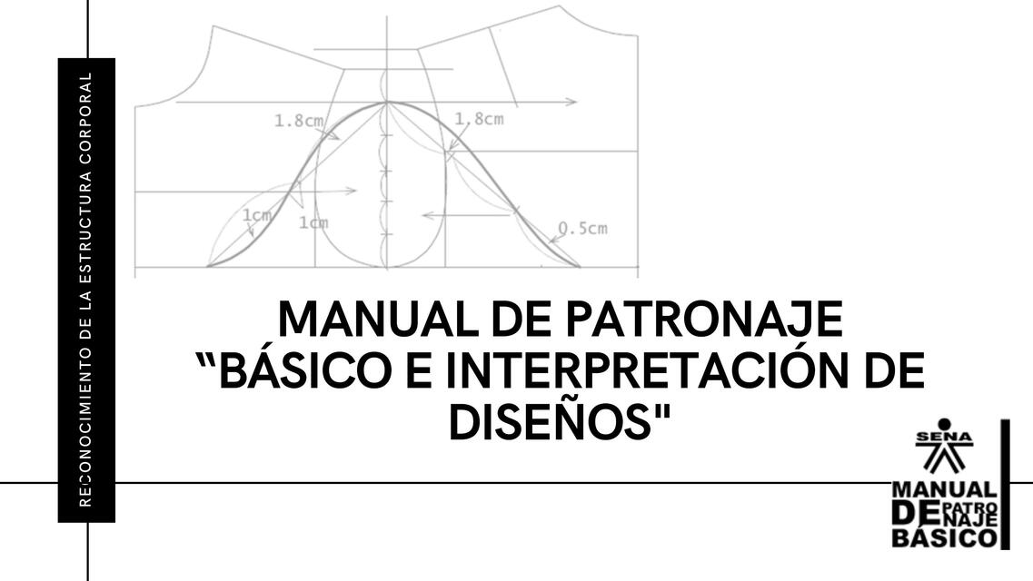 Manual de Patronaje "Básico e Interpretación de Diseños" | Claudia ...