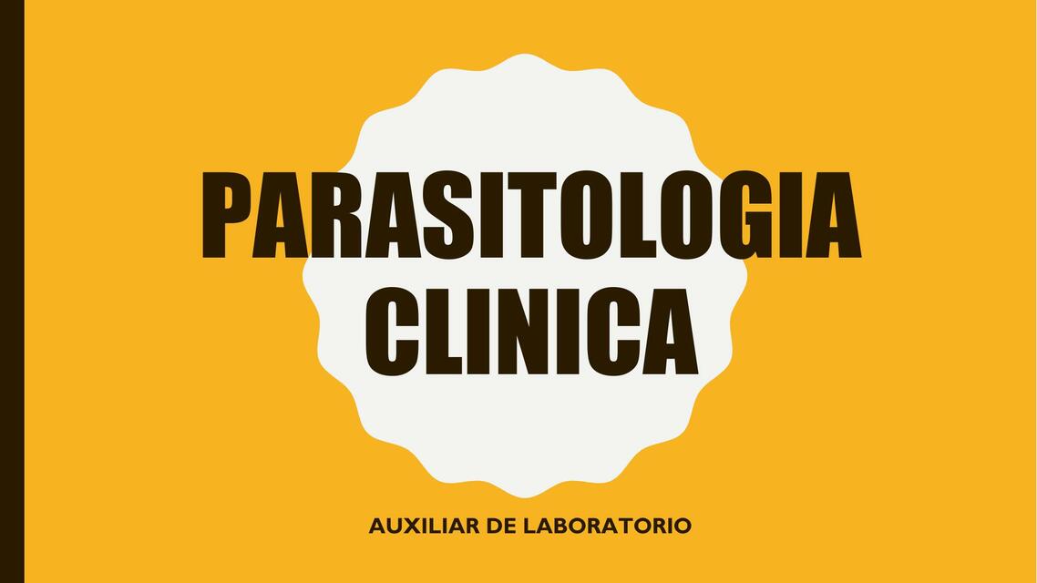 Parasitología Clínica | Profesora Daniela Nocioni | uDocz