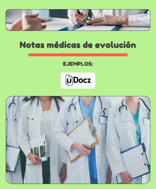 Notas medicas de evolucion de medicina interna | Javier Rios | uDocz