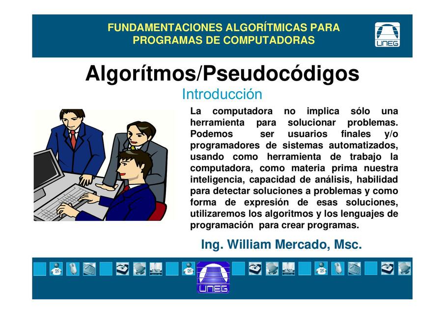 Fundamentaciones Algorítmicas para Programas de Computadoras | Sori ...