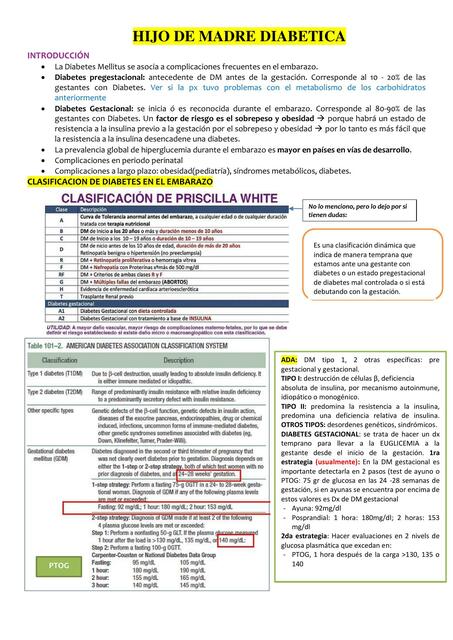Hijo de madre diabética | Monica Cochachin | uDocz