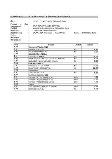 9 CAJA DE VALVULAS DE CONTROL | Ruiz Yheison | uDocz