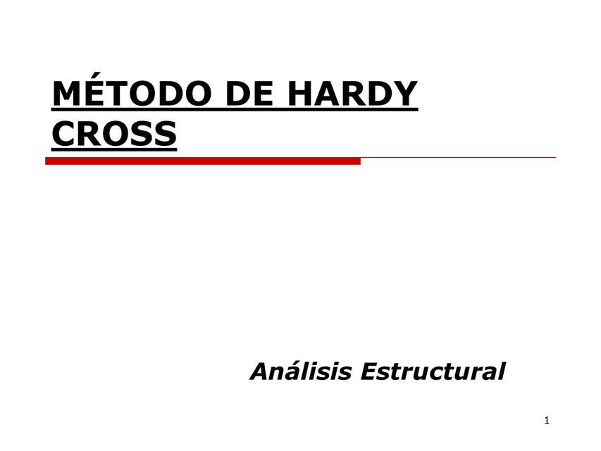 Metodo de Hardy Cross 00 | Fabricio Chávez Gibaja | uDocz
