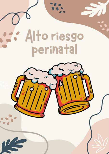 ALTO RIESGO PERINATAL | Luisana Aneth CR | uDocz