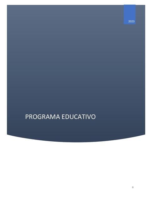 Programa educativo | Ester Valenzuela | uDocz