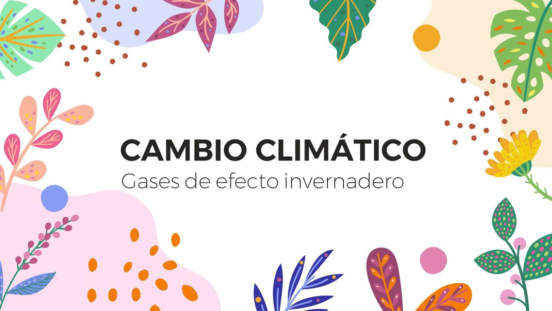 Gases De Efecto Invernadero Jessy González Udocz