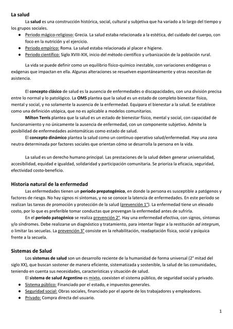 Resumen Salud Pública I | YUDOC.ORG | uDocz