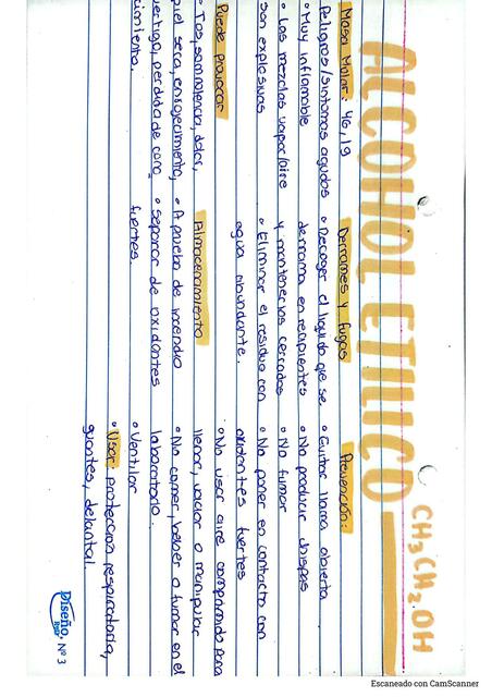 Alcohol Etílico | Teresita Tiberi Sanguino | uDocz