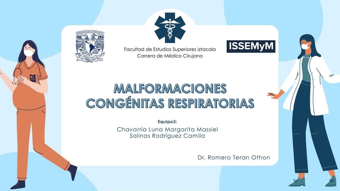 Enfermedades congénitas del sistema respiratorio | MARGARITA MASSIEL CHAVARRIA LUNA | uDocz