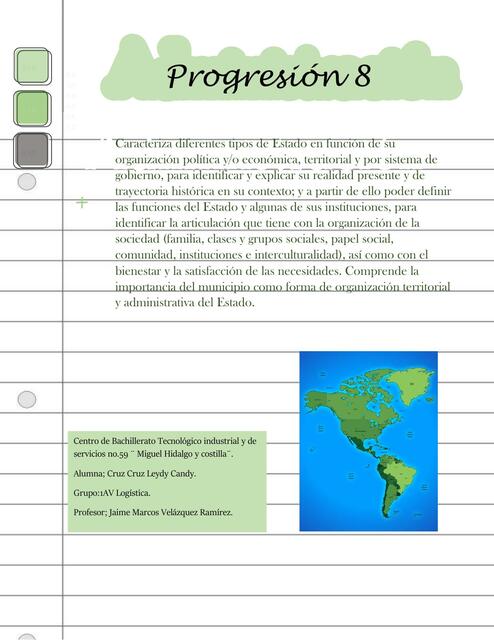 Progresión 8 sociales | keily Andrea Juarez Cruz | uDocz