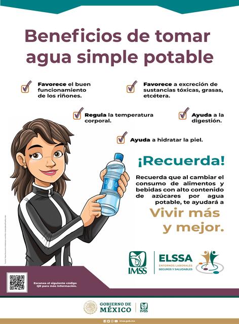 Beneficios de Tomar Agua Simple Potable | Evelyn Gonzalez Flores | uDocz