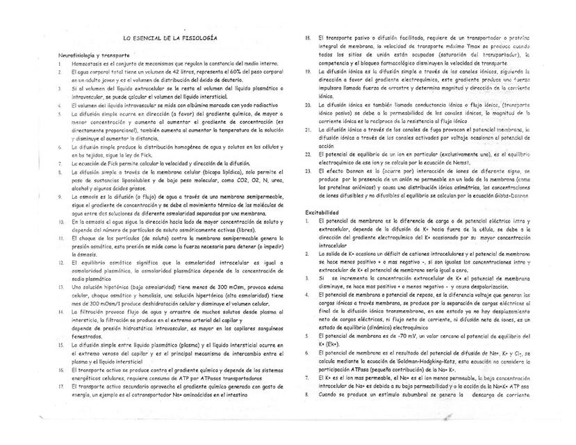 Fisiologia Resumen Bloque 1 | IOVANNY CRUZ OJEDA | uDocz