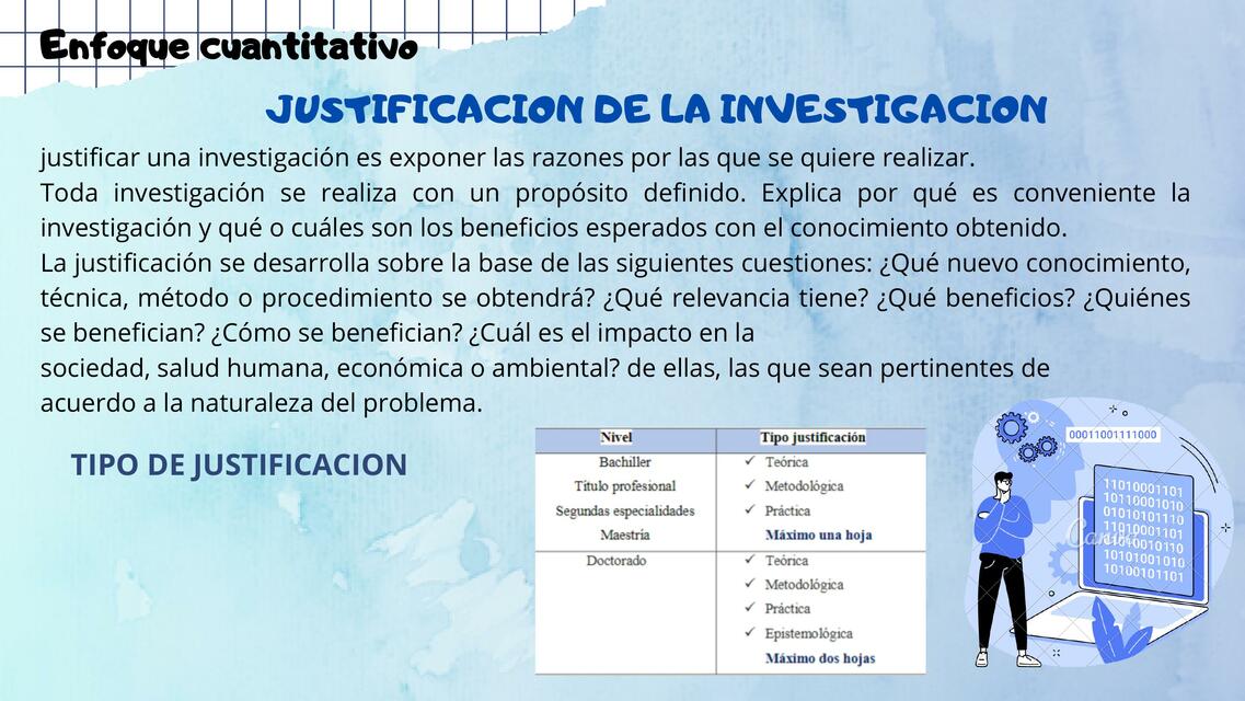 Justificación de la Investigación | Erica AF | uDocz