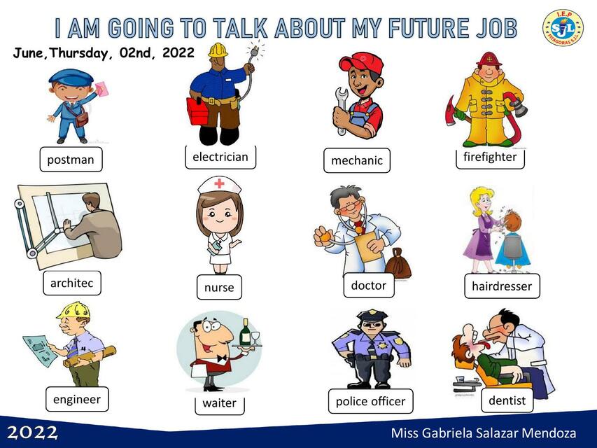 I Am Going To Talk About My Future Job | Lalí | uDocz