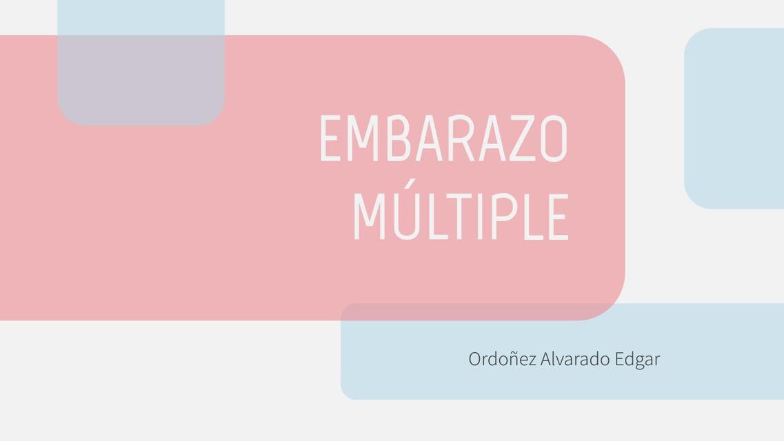 Embarazo múltiple | Jessy González | uDocz