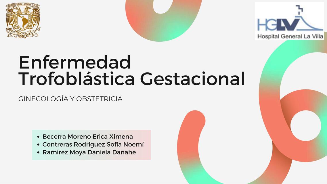 Enfermedad trofoblástica gestacional | Jessy González | uDocz