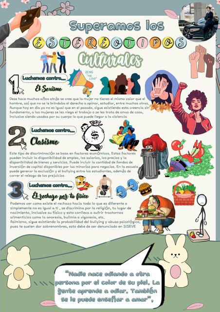 Superamos los estereotipos culturales | skjdidt | uDocz