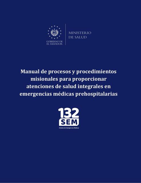 Manual de procesos y procedimientos misionales para proporcionar ...