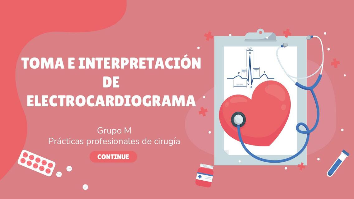 Toma e interpretación de electrocardiograma | Iván Torres | uDocz