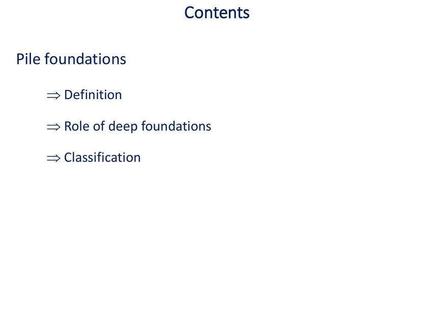 Settlement in Pile Foundations | Danna Castro Regalado | uDocz