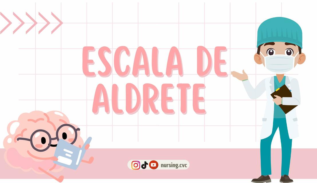 ESCALA DE ALDRETE | nursing.cvc | uDocz