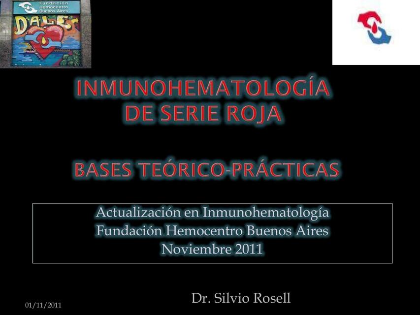 Inmunohematología de Serie Roja | Javiera Morales | uDocz