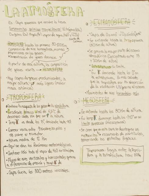 La Atmósfera | Dam P. | uDocz