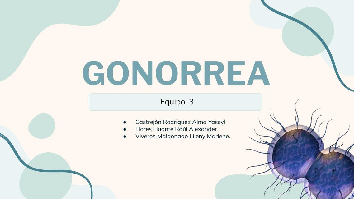 Gonorrea | Angélica Mena | uDocz