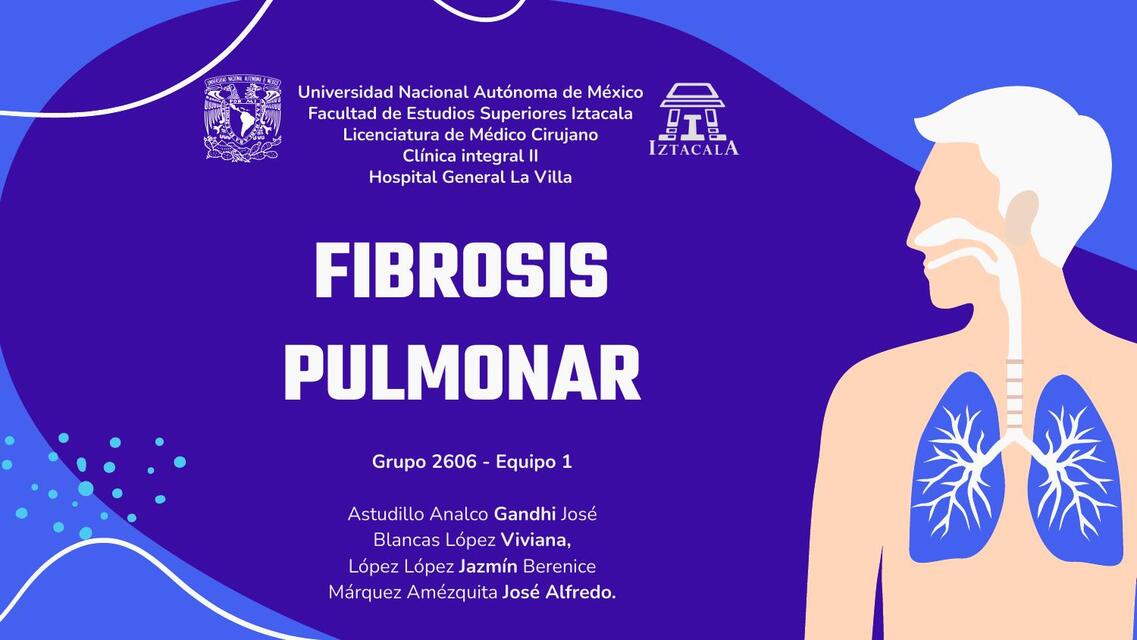 Fibrosis pulmonar | Angélica Mena | uDocz
