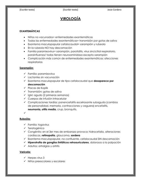 Resumen del bloque de virología | IOVANNY CRUZ OJEDA | uDocz