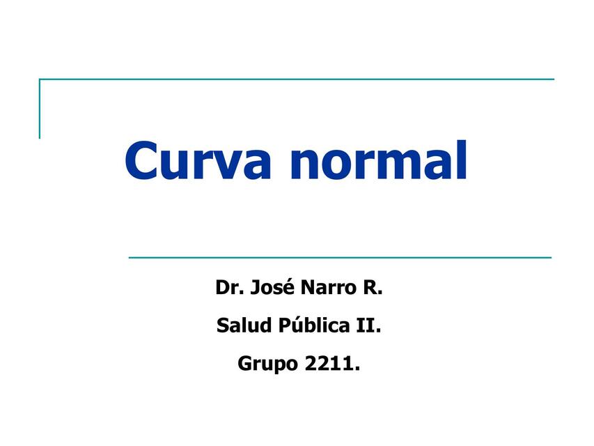 Curva normal | IOVANNY CRUZ OJEDA | uDocz