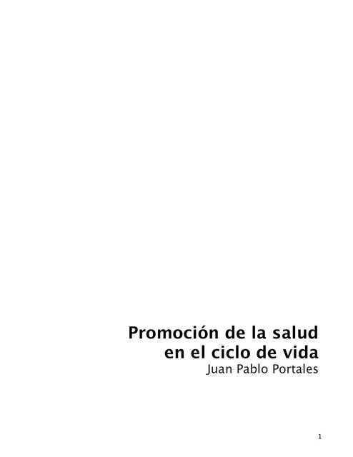 Resumen promocion de la salud primer bloque | IOVANNY CRUZ OJEDA | uDocz