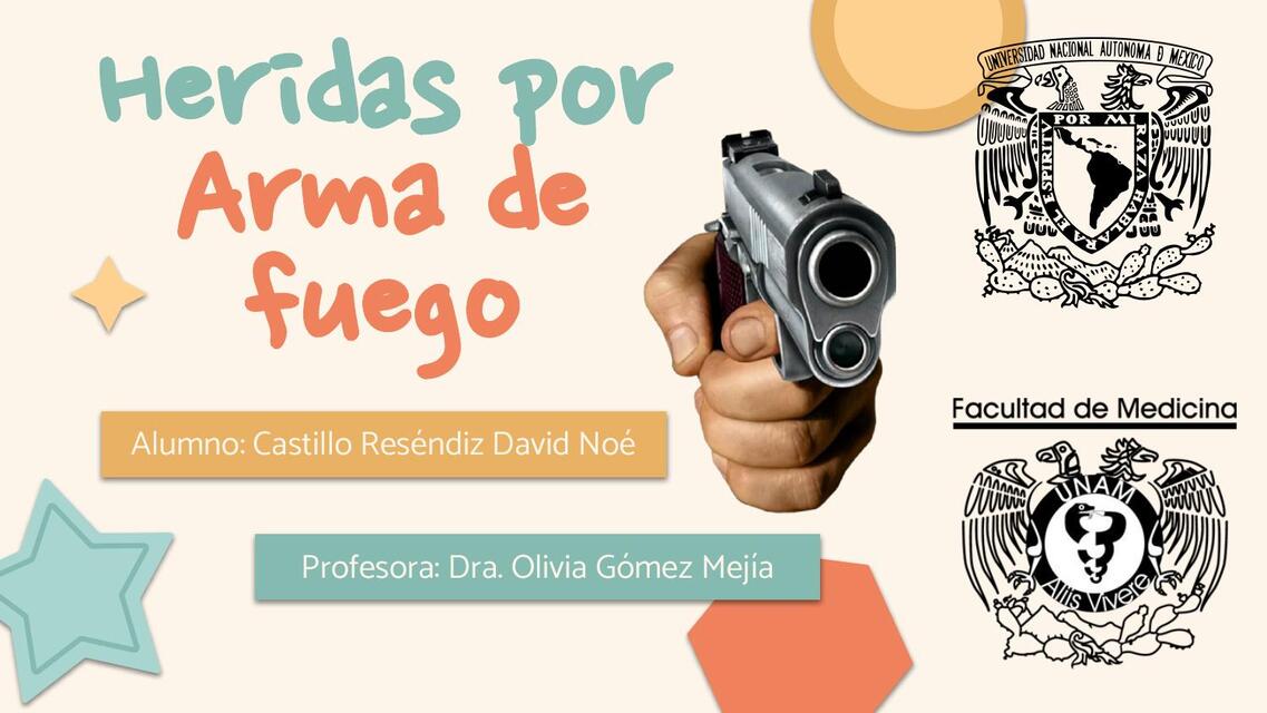 Heridas por arma de fuego | Jessy González | uDocz