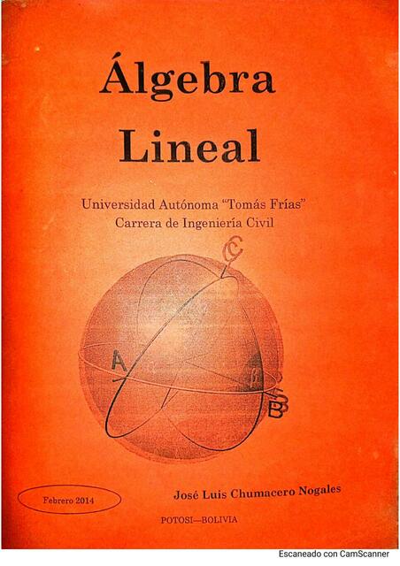 Álgebra Lineal UATF | CCINGENIERIACC | uDocz