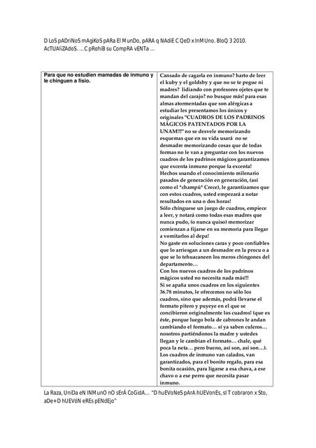 Resumen bloque 3 inmunología | IOVANNY CRUZ OJEDA | uDocz