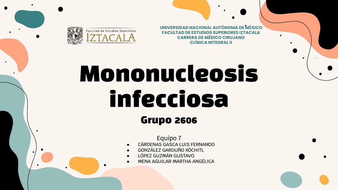 Mononucleosis infecciosa | Angélica Mena | uDocz