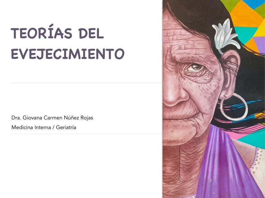 Flashcards de Teorias envejecimiento | Por Jessy González | uDocz