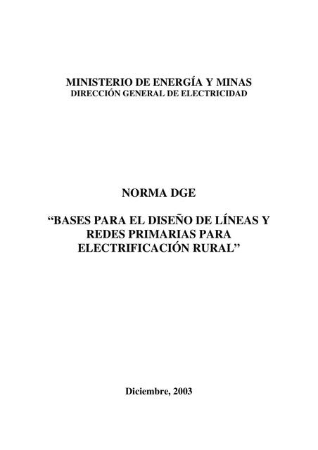 Bases para el Diseño de Líneas y Redes Primarias | Alex Jara | uDocz